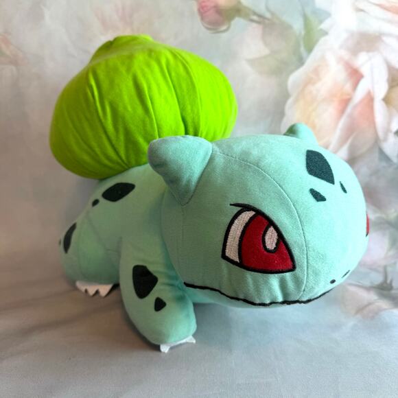 Pokemon | Toys | Pokemon Bulbasaur Toy Factory Large Stuffed Animal ...